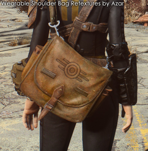 Wearable Shoulder Bag Retextures by Azar : Fallout 4 MOD紹介ギャラリー フォールアウト ...