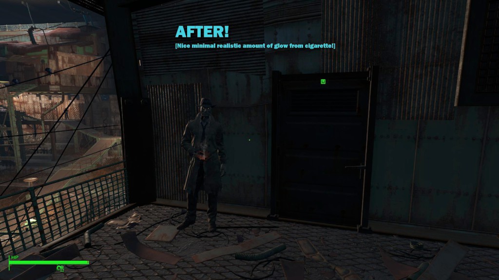 Reduced Cigarette Glow : Fallout 4 MOD紹介ギャラリー フォールアウト4 (FO4)