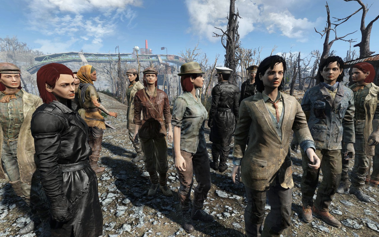 Mostly Female NPC's : Fallout 4 MOD紹介ギャラリー フォールアウト4 (FO4)