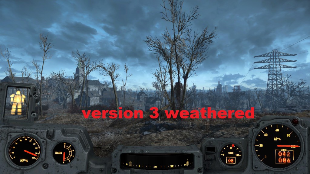 Power Armor Hud - No Transparency : Fallout 4 MOD紹介ギャラリー フォールアウト4 (FO4)