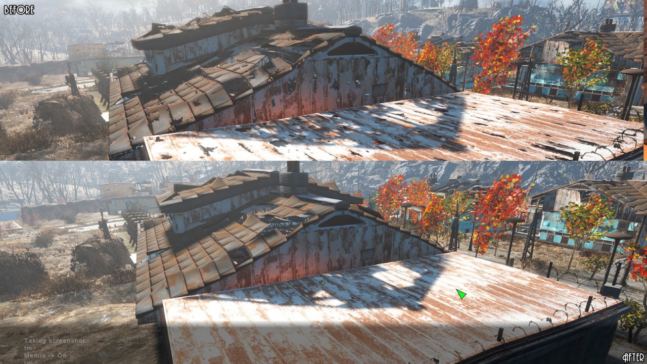 Patch Job - Fill Those Holes : Fallout 4 MOD紹介ギャラリー フォールアウト4 (FO4)