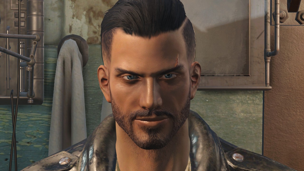 Younger Male Face Texture : Fallout 4 MOD紹介ギャラリー フォールアウト4 (FO4)
