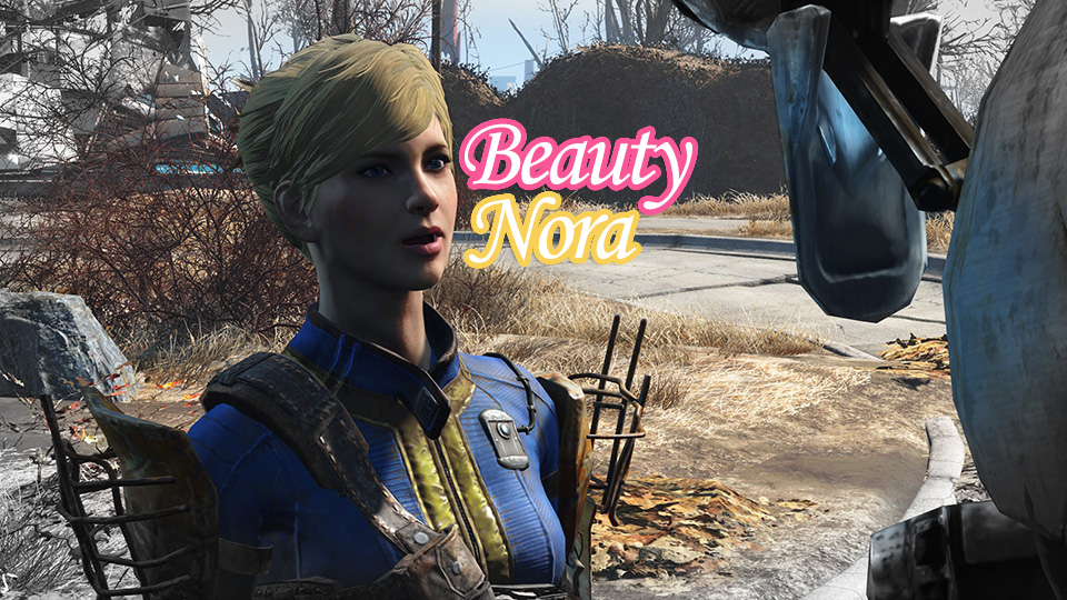 Beauty Nora : Fallout 4 MOD紹介ギャラリー フォールアウト4 (FO4)