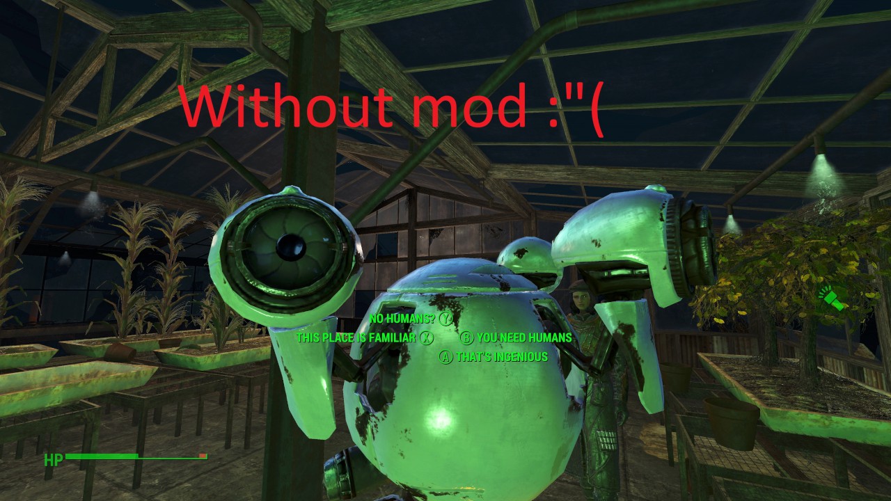 Eyes of Mr Handy and Codsworth : Fallout 4 MOD紹介ギャラリー フォールアウト4 (FO4)