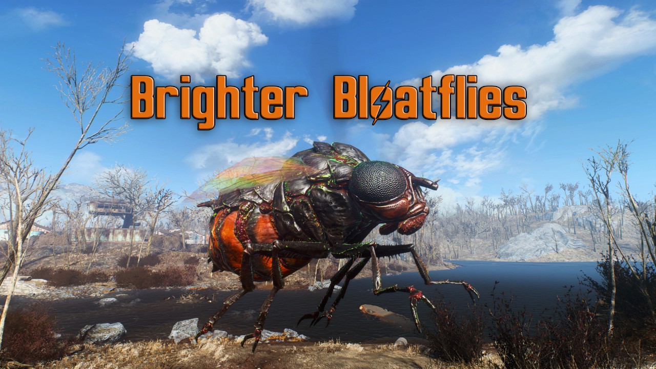 Brighter Bloatflies : Fallout 4 MOD紹介ギャラリー フォールアウト4 (FO4)