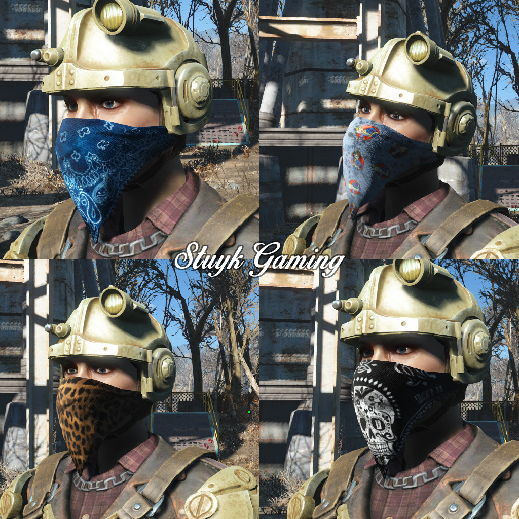 HD Bandana Retextures : Fallout 4 MOD紹介ギャラリー フォールアウト4 (FO4)