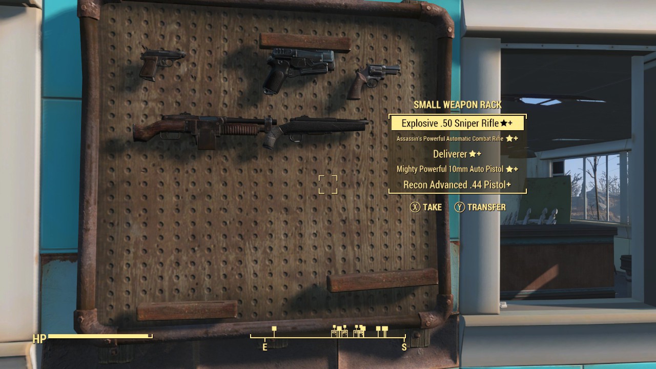Functional Weapon Racks - Display your collection : Fallout 4 MOD紹介 ...