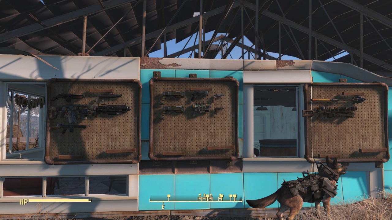 Functional Weapon Racks - Display your collection : Fallout 4 MOD紹介 ...