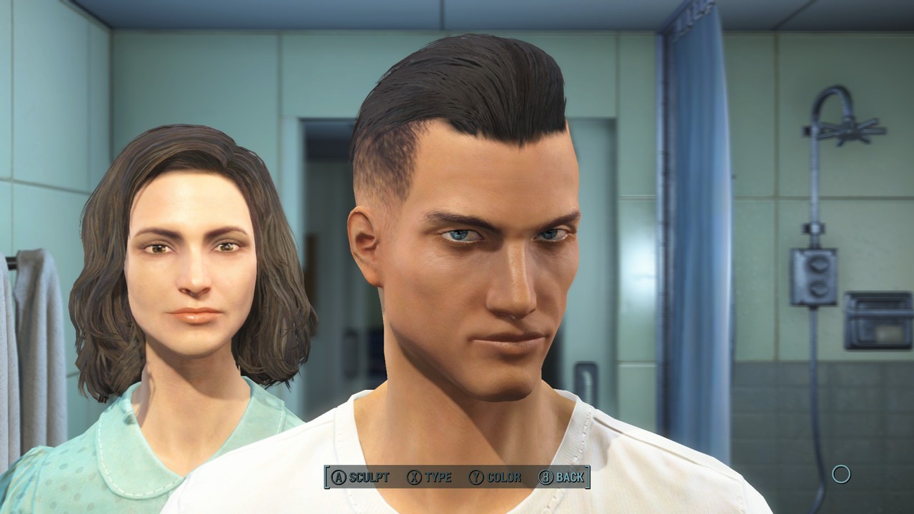 Younger Male Face Texture : Fallout 4 MOD紹介ギャラリー フォールアウト4 (FO4)