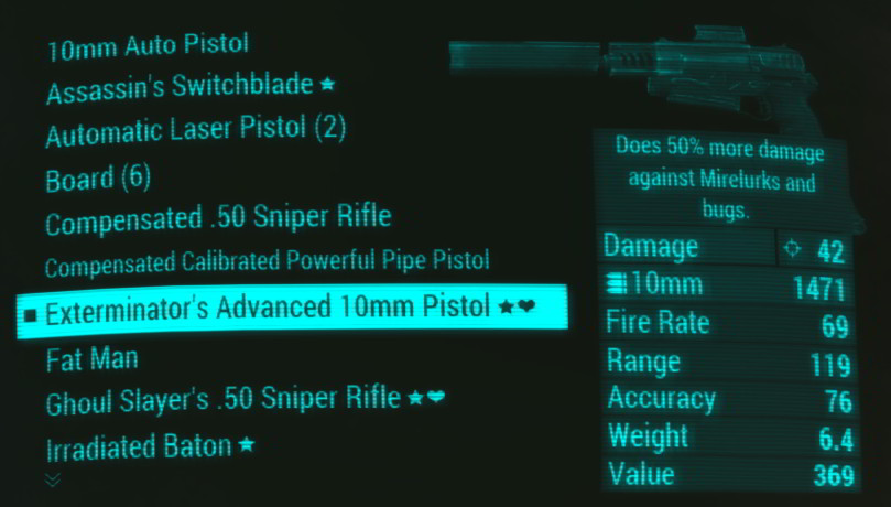 No Lowered Suppressor and Bayonet Range : Fallout 4 MOD紹介ギャラリー フォールアウト4 ...