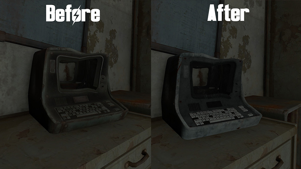 Better Computer Terminals - 4K or 2K : Fallout 4 MOD紹介ギャラリー フォールアウト4 (FO4)