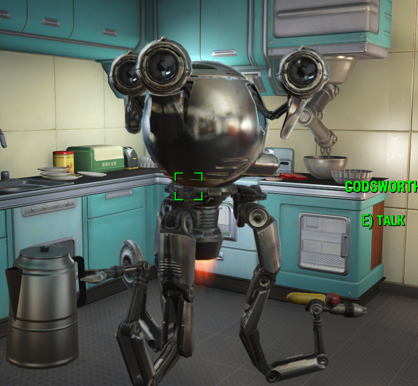 Codsworth Pre-War Rextexture : Fallout 4 MOD紹介ギャラリー フォールアウト4 (FO4)