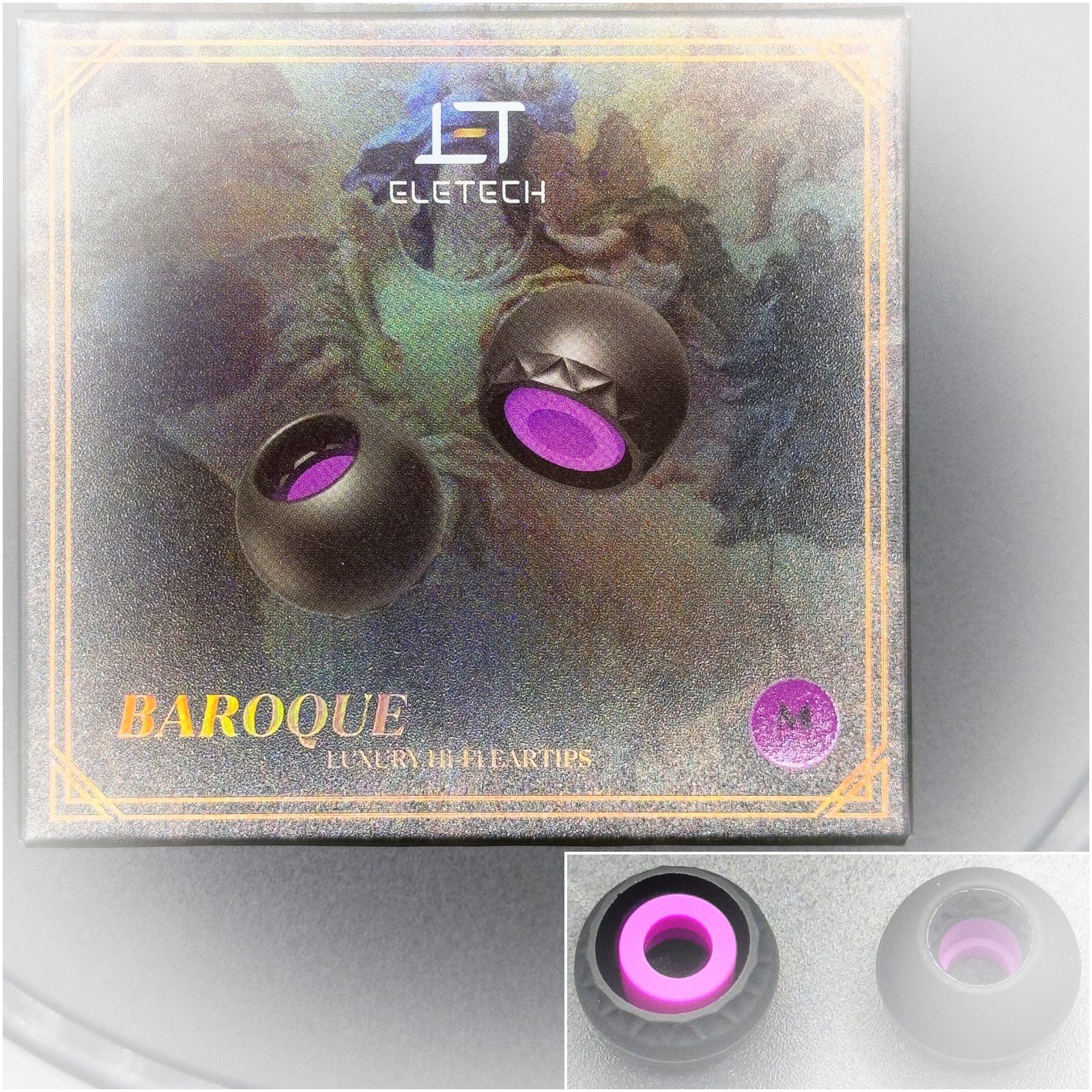 ELETECH BAROQUE / 低音域の迫力と高音域の繊細さが高いレベルで同居する高音質イヤーピース : 狐丸の「これ買ってみました」