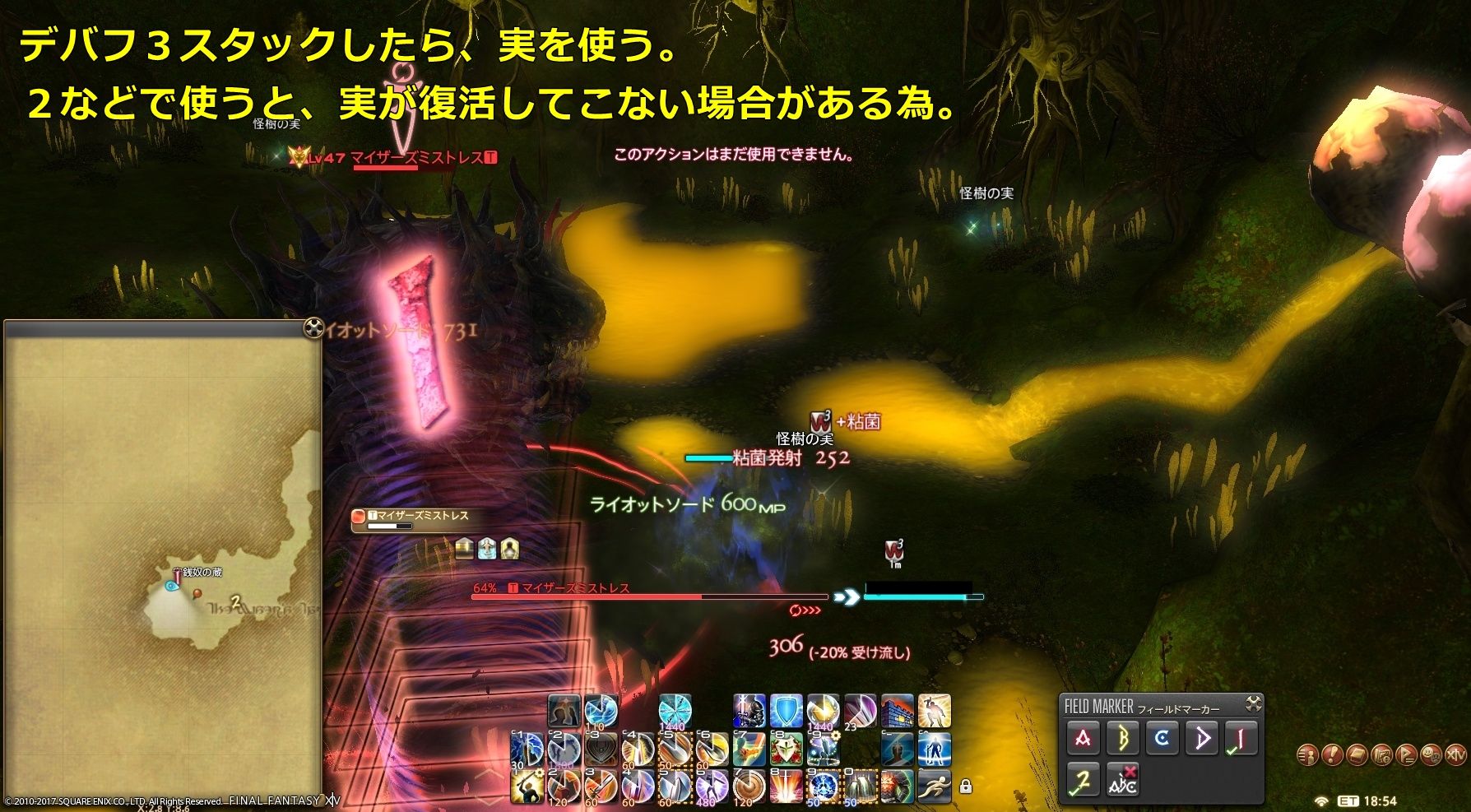 霧中行軍 オーラムヴェイル Ff14 タンクのダンジョン解説 9924