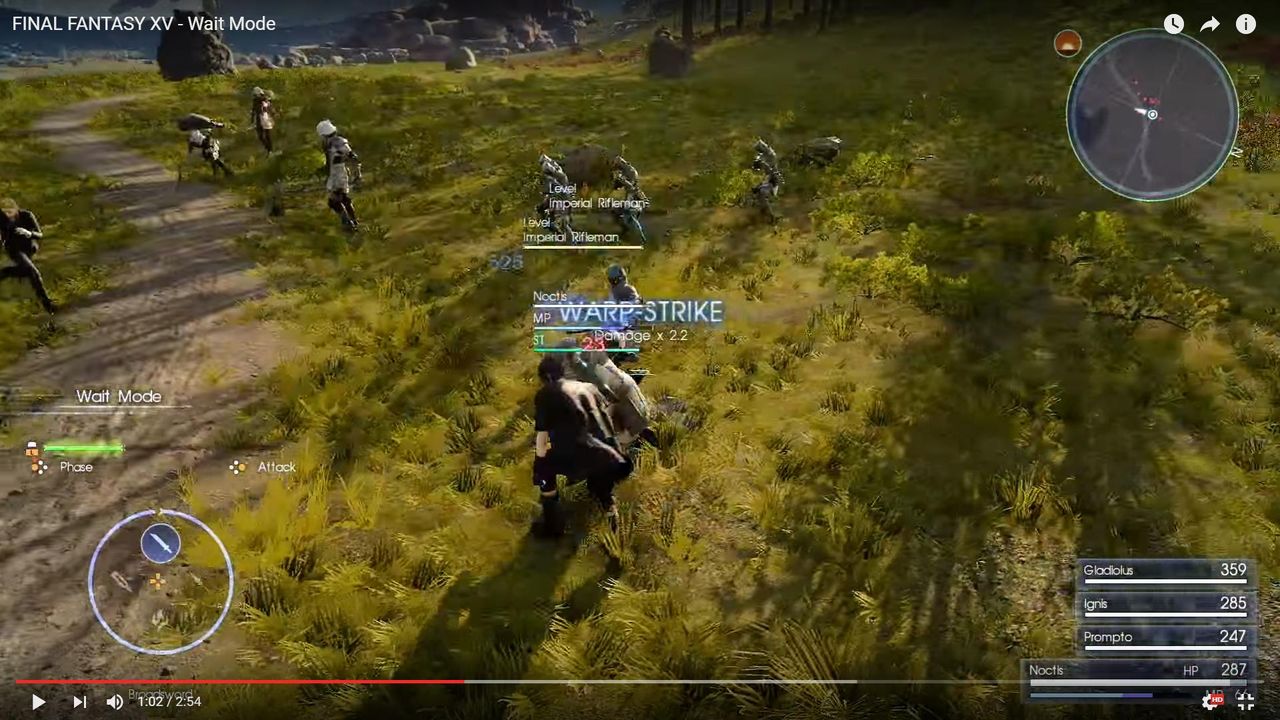 -FF15-わざわざUI出す程でもないと思う : FF15まとめ攻略