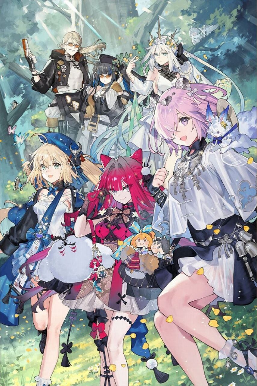 【FGO】中国版FGOの8周年記念の描き下ろしイラスト！！ チャイナ衣装のみんないいですね！！ : FGOまとめ カルデア速報