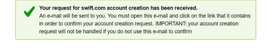 mySWIFTへの登録方法 : 金融×IT コンサルタントメモ