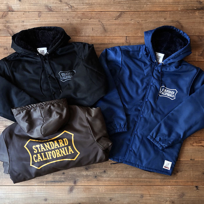 STANDARD CALIFORNIA SD Boa Hood Coach Jacket : FLOATERなBLOG STANDARD CALIFORNIA SD Boa Hood Coach Jacket : FLOATERなBLOG