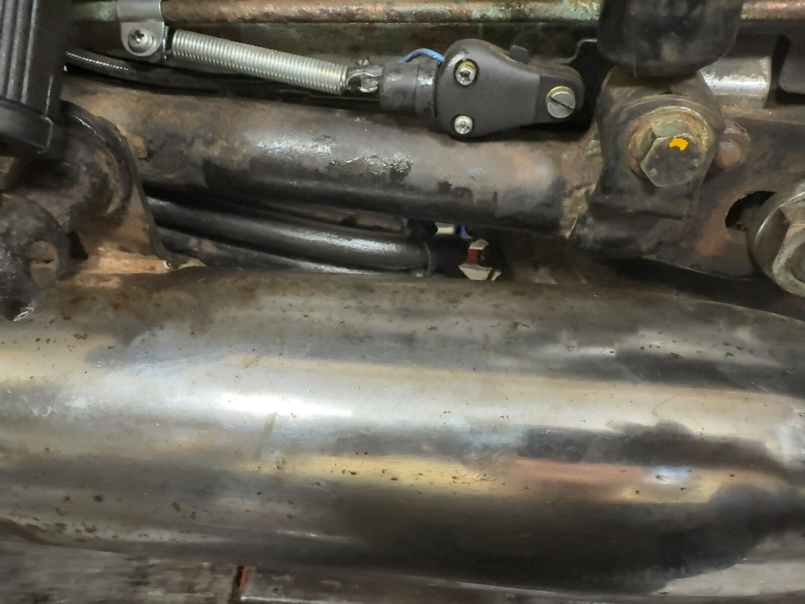 T100A最後の整備 : 横浜市の英車修理屋FlyerMotorcycleWorkshop