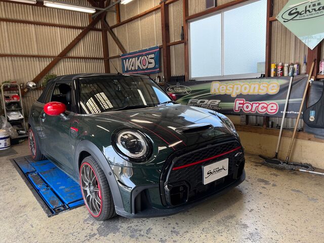 MINI F57 JCW×RacechipGTSコネクト : FOBLOG（fob-schrank blog）