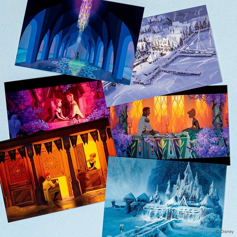 Disney Frozen Postcard Box : Folios