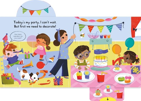 Busy Party: A Push, Pull, Slide Book (Campbell Busy Books) : Folios