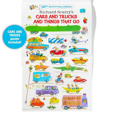 Richard Scarry's Cars and Trucks and Things That Go: 50th Anniversary ...