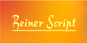 Reiner Scriptフォント : 無料のフォントまとめ