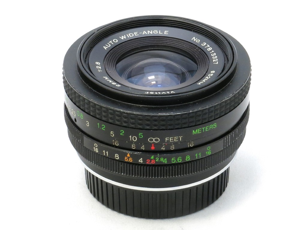 ビビター AUTO WIDE-ANGLE 28mm F2.8 （PENTAX K 交換式マウントTX） : オールドレンズのフォトベルゼ