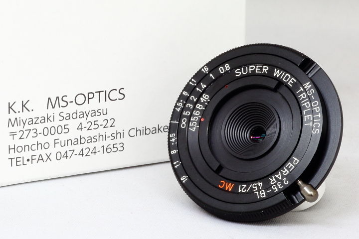 MS-OPTICS PERAR 21mmF4.5 MC （M） : オールドレンズのフォトベルゼ