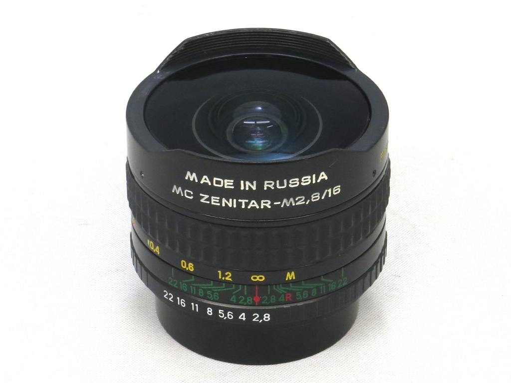 ロシア MC ZENITAR-M 16mm F2.8 FISH-EYE （Y/Cマウント改造） : オールドレンズのフォトベルゼ