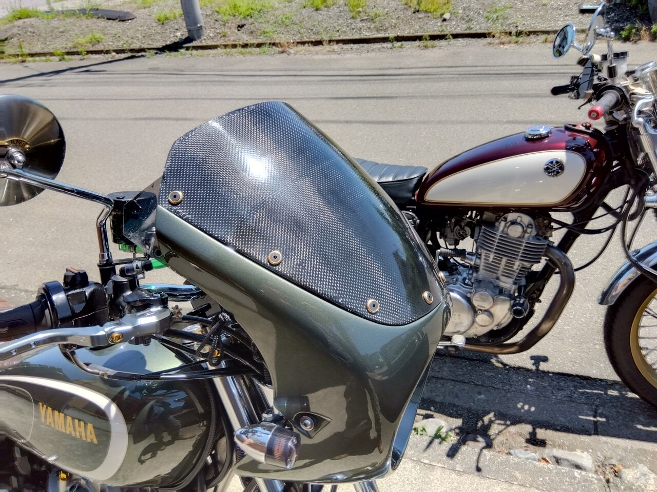 カーボン化 : foxyの日常 SR400fiでトコトコ