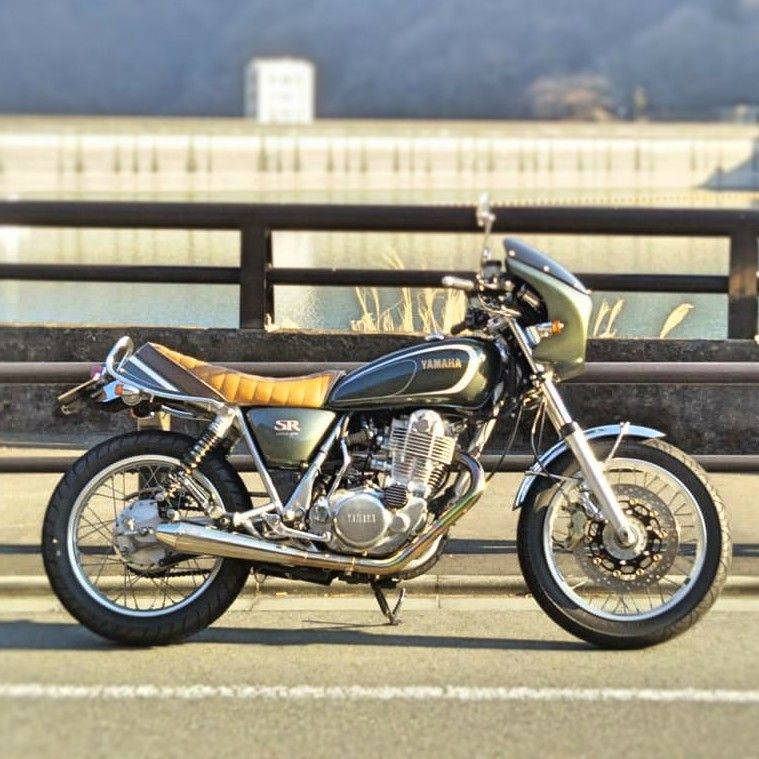 ハンドルアップ SR400fi : foxyの日常 SR400fiでトコトコ