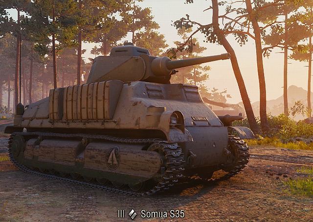 『WORLD of TANKS 』Ⅲ フランス中戦車 Somua S35 : MOTのblog