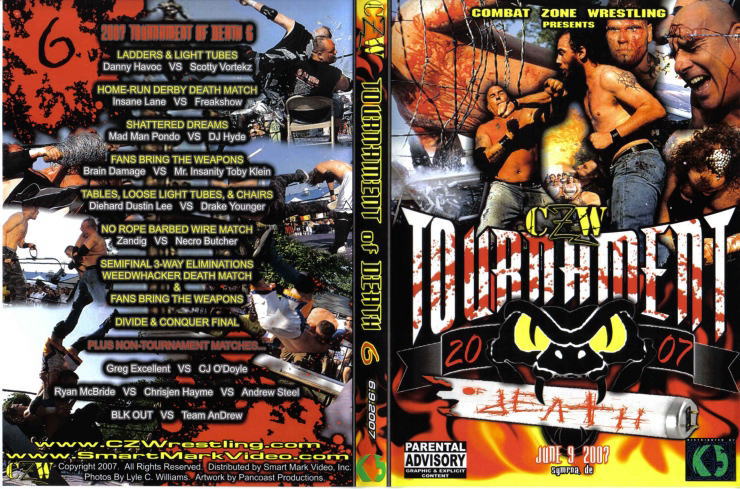 CZW「TOD（トーナメント・オブ・デス）」 : 米インディープロレス専門プロレスショップ「フリーバーズ」（Yahoo!ショッピング ...