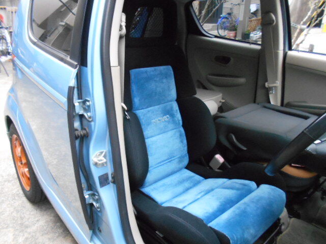 レカロ is81 CT後期モデル サイド部張替＋メンテナンス+取付 スバル R2 - レカロ屋♪フリースタイルRSFマイスター日記