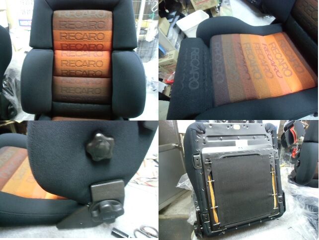 レカロ is81 CT前期モデル 2脚 全体張替＋360ストライプ＋取付 トヨタ アルテッツァ10系 （完成+取付編） - レカロ屋♪フリース ...