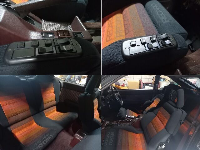 レカロ is81 C81 2脚 360オレンジストライプ全張替＋フルメンテ＋取付 トヨタ セリカXX A60（完成編） - レカロ屋♪フリース ...