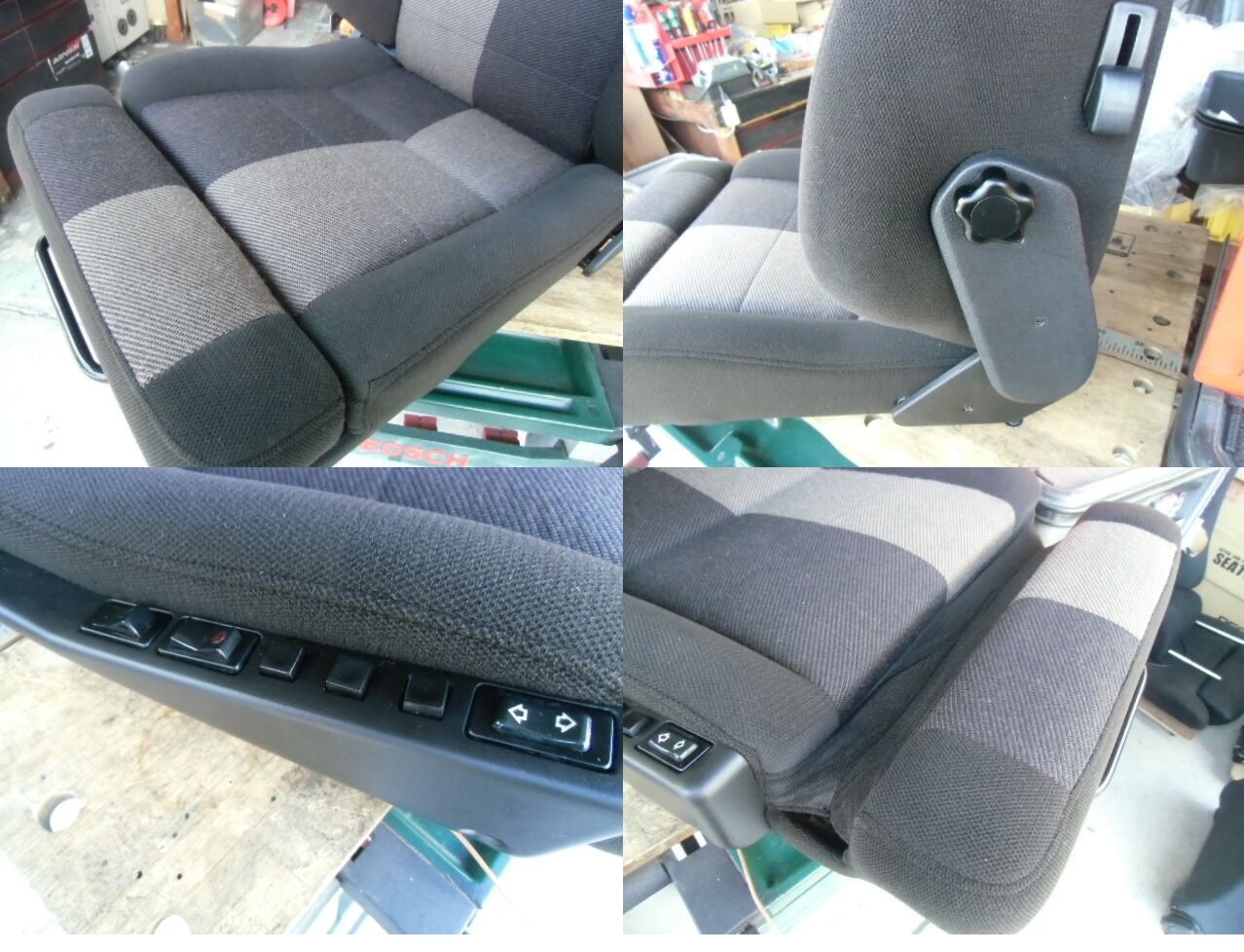 レカロ is81 電動メディカル オルソペド 311茶 左用 メンテナンス BMW E28 - レカロ屋♪フリースタイルRSFマイスター日記