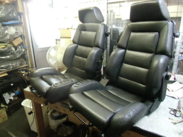 レカロ is81 電動Cクラシック バッファロー黒革 左右 メンテナンス ベンツW124 500E（全体組立＋発送） - レカロ屋♪フリース ...