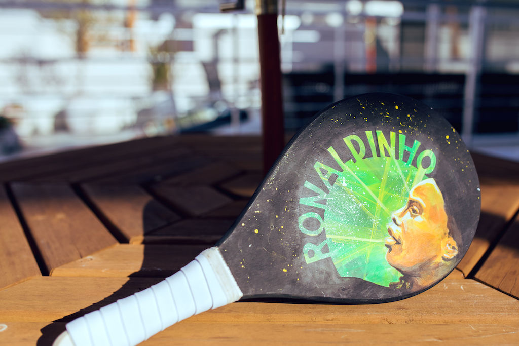 Frescobol Racket Art / Painter AYAKA : 日本フレスコボール協会（JFBA） オフィシャルブログ