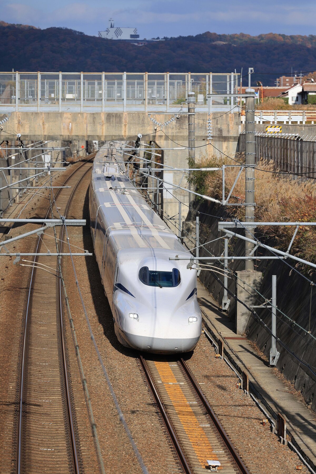 最も新しいN700Sの屋根 J55編成 : 瀬戸内からDeparture