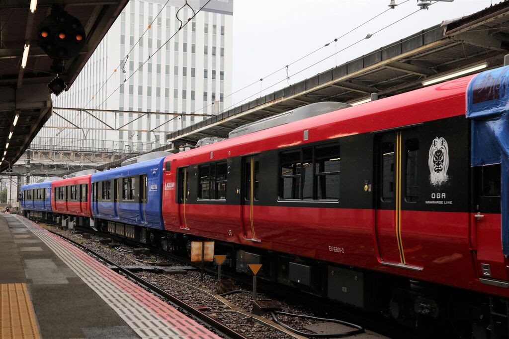 きょうの甲種 JR東 EV-E801系 : 瀬戸内からDeparture