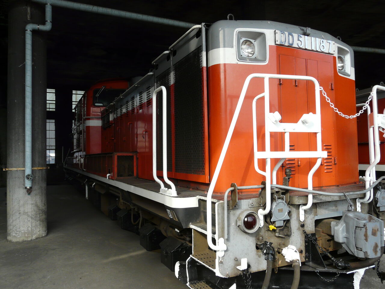 DD51 1187に津山で会う 2007 : 瀬戸内からDeparture