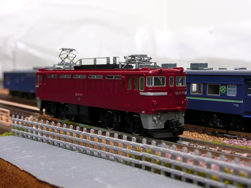 ED75-700 加工がほぼ完了 : 鉄道情景草案