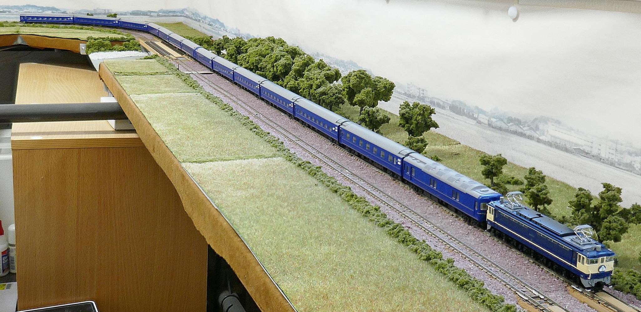 EF65-1100番台＋ブルートレイン : 鉄道情景草案