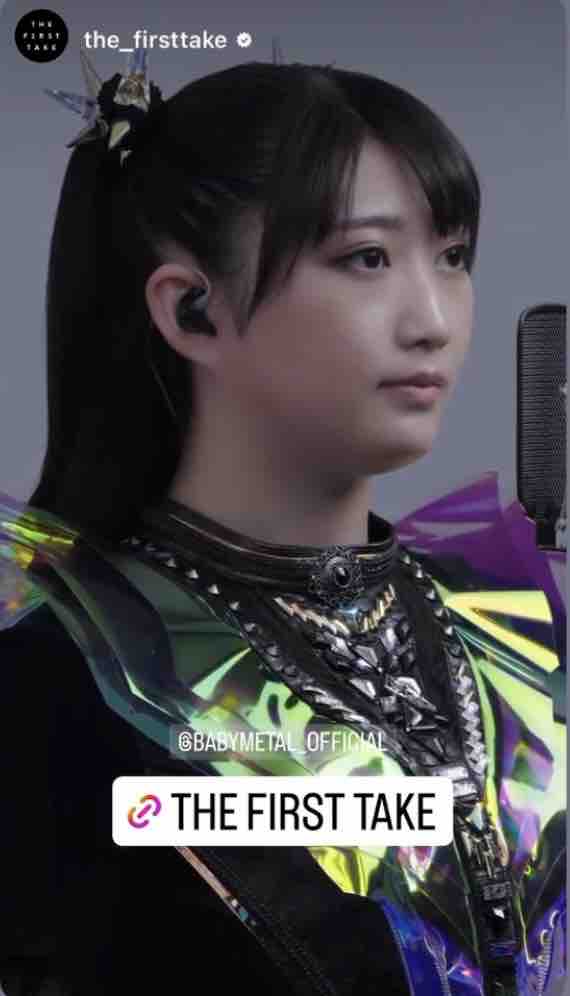 BABYMETAL THE FIRST TAKE！第2弾 : フジさんのBABYMETALブログ