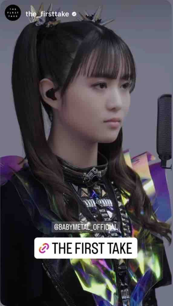BABYMETAL THE FIRST TAKE！第2弾 : フジさんのBABYMETALブログ