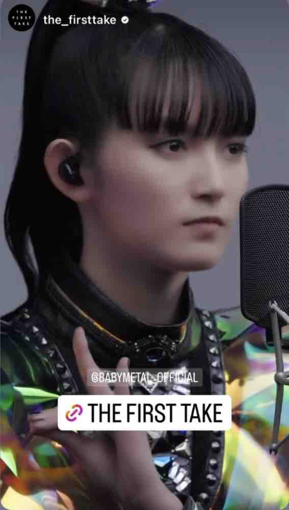 BABYMETAL THE FIRST TAKE！第2弾 : フジさんのBABYMETALブログ