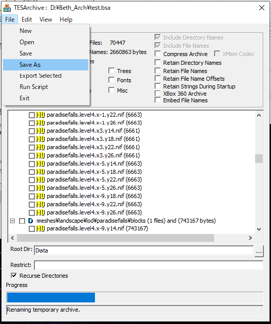 Fallout: New Vegas - BSAファイルを作ろう : 暇さえあればゲーム